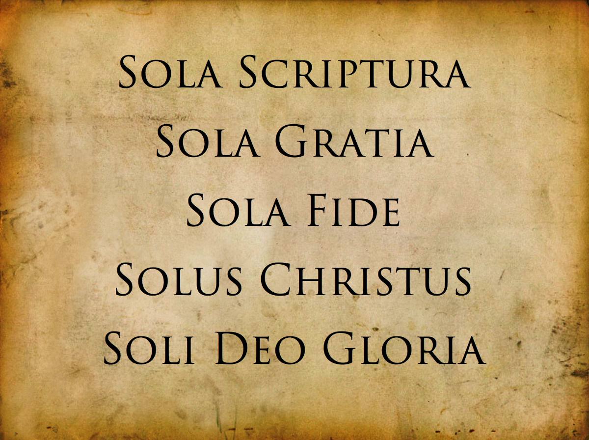 The Five Solas: Do They Represent Calvin’s Theology? – Bible outlook